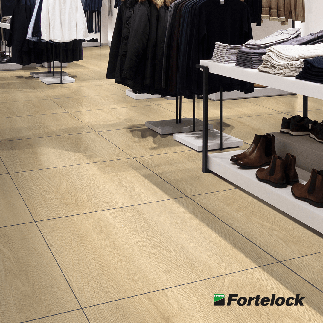 Design PVC Tiles for Commercial Premises - Fortelock