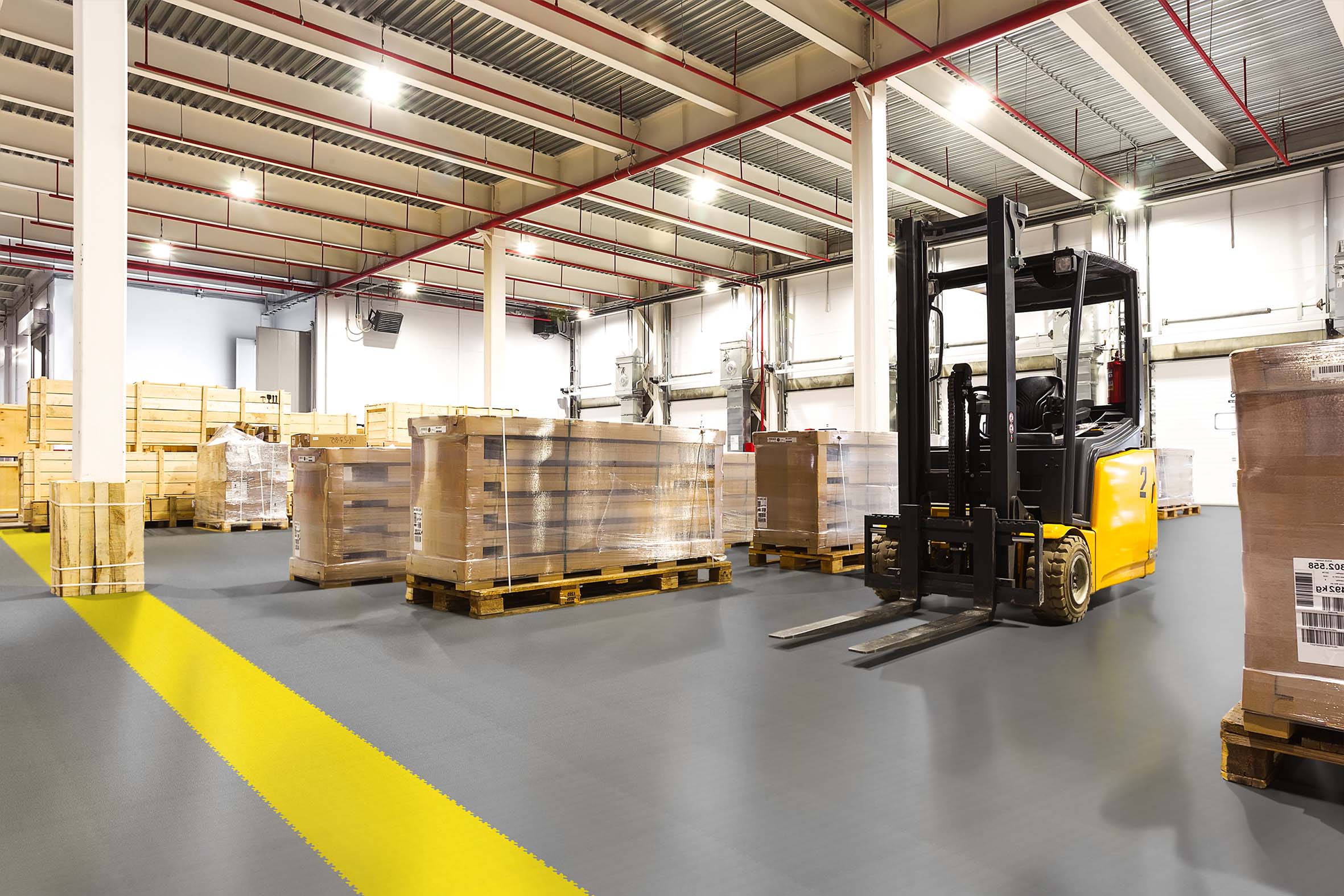 Warehouse Flooring: Fortelock PVC Tiles – Solution for Warehouse Floors ...