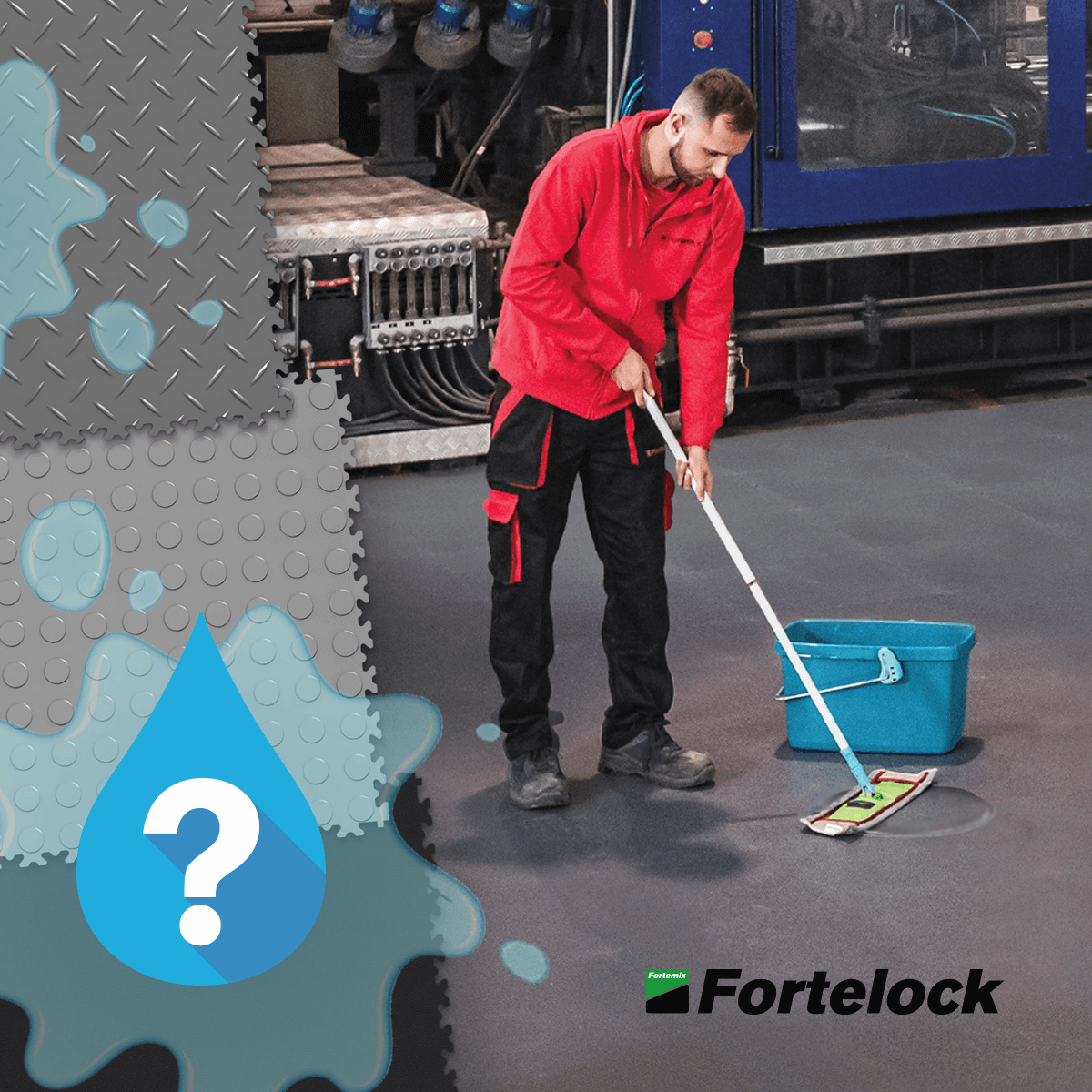 Fortelock PVC Tiles – Water and Moisture Resistance - Fortelock